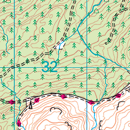 Acharn Woods, Killin - Route Map