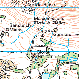 Cort-ma Law, near Lennoxtown - Route Map