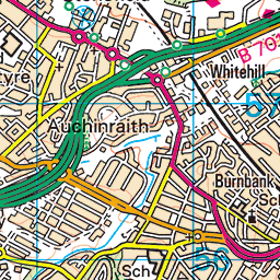 Strathclyde Loch, Motherwell - Route Map