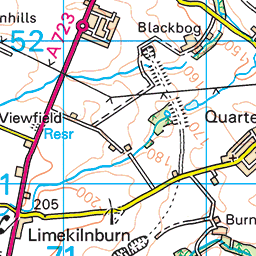 Chatelherault Country Park, near Hamilton - Route Map
