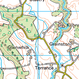 Dunblane to Ashfield riverside walk, Dunblane - Route Map