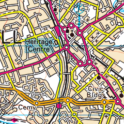 Strathclyde Loch, Motherwell - Route Map