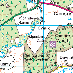 Dornoch links and Embo circular - Route Map