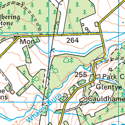 Dunblane to Ashfield riverside walk, Dunblane - Route Map