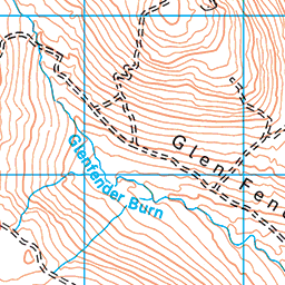 Loch Freuchie circuit, Amulree - Route Map