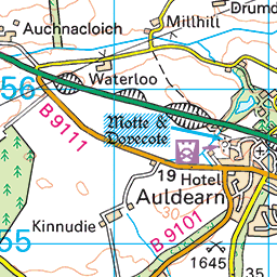 River Nairn circuit, Nairn - Route Map