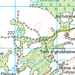 Loch Garten and Garten woods - Route Map