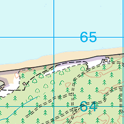 Culbin Forest and the Gut, near Forres - Route Map