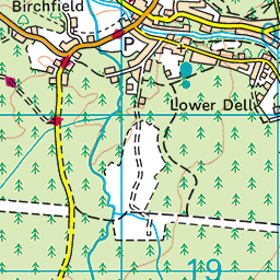 Loch Garten and Garten woods - Route Map