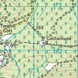 Loch Garten and Garten woods - Route Map