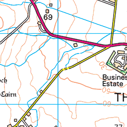Thurso Bay and Castle, Thurso - Route Map