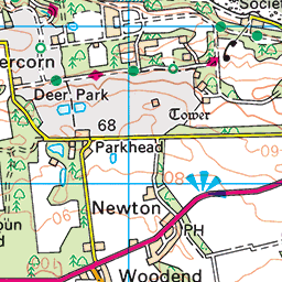 The Forth Bridges, Queensferry - Route Map