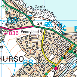 Thurso and Scrabster, Thurso - Route Map
