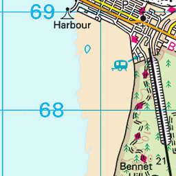 Burghead Bay - Route Map