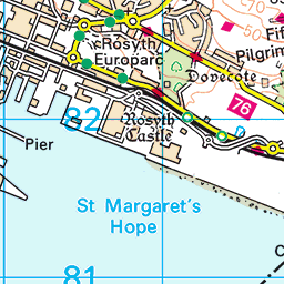 The Forth Bridges, Queensferry - Route Map