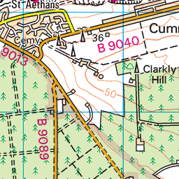 Burghead Bay - Route Map
