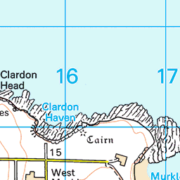 Thurso Bay and Castle, Thurso - Route Map