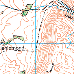West Lomond via the Bunnet Stane - Route Map