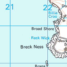 Stromness and Warbeth, Mainland - Route Map