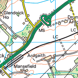 Taybank circular, Errol - Route Map