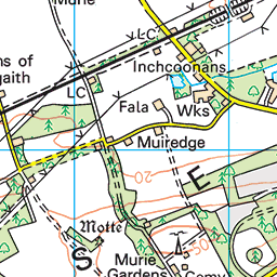 Taybank circular, Errol - Route Map