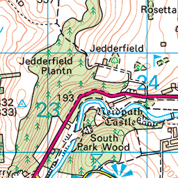 Glentress circuit from Peebles - Route Map