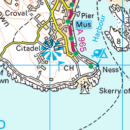 Stromness and Warbeth, Mainland - Route Map