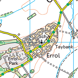 Taybank circular, Errol - Route Map