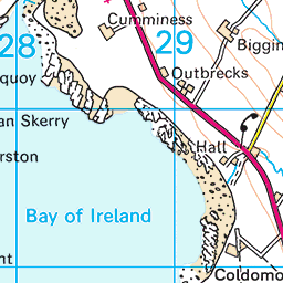 Stromness and Warbeth, Mainland - Route Map