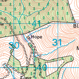 Glentress circuit from Peebles - Route Map