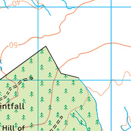 Keiss Castle and Nybster Broch, Nybster - Route Map