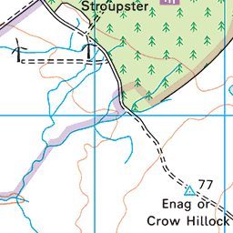 Keiss Castle and Nybster Broch, Nybster - Route Map