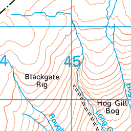 Woolhope circuit, Newcastleton - Route Map