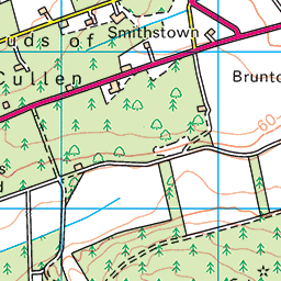 Cullen Bay and Portknockie circuit - Route Map