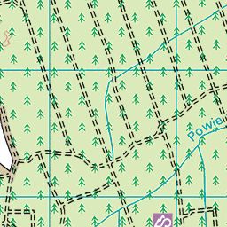 Tentsmuir Point - forest and dunes, near Leuchars - Route Map
