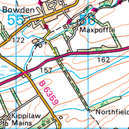Dryburgh Abbey and the Tweed, St Boswells - Route Map