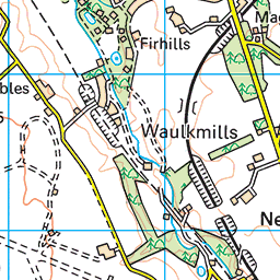 Seaton Cliffs and Auchmithie, Arbroath - Route Map