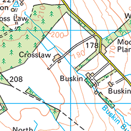 St Abb's Head, St Abbs - Route Map