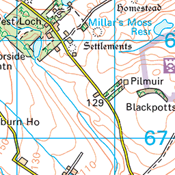 St Abbs to Eyemouth - Route Map