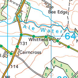 St Abbs to Eyemouth - Route Map
