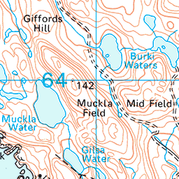 Muckle Roe and the Hams - Route Map