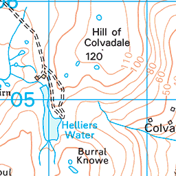 Sandwick beach and Framgord, Unst - Route Map