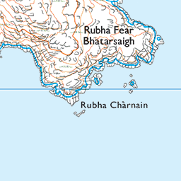 Castlebay and Ledaig shore - Route Map