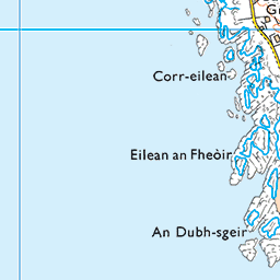 Carnan Mòr and Hynish - Route Map