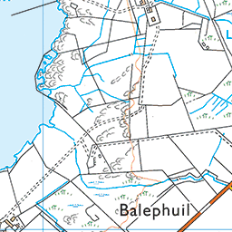 Ceann a' Mhara and Tràigh Bhi, Balephuil - Route Map