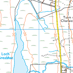 Mealaisbhal from Breanais, Uig - Route Map