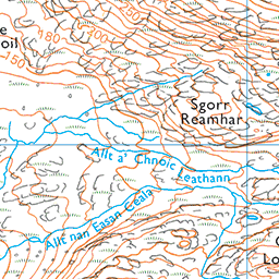 Mealaisbhal from Breanais, Uig - Route Map