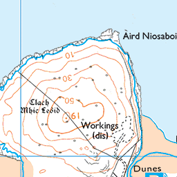 Macleod's Stone and Tràigh Iar - Route Map