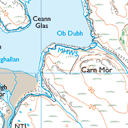 Dunvegan Two Churches Walk, Dunvegan - Route Map