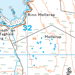 Three Lochs Circuit, Barabhas - Route Map